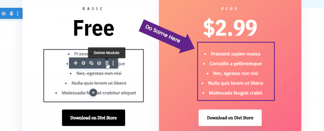 How to create a Beautiful Pricing Table with Tooltips in Divi using ...
