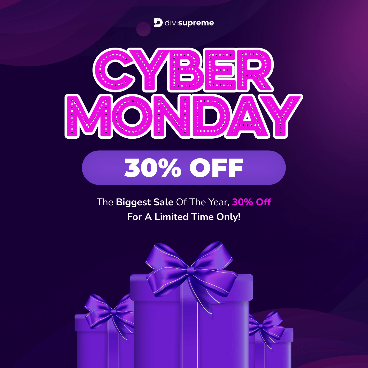 Cyber Monday 2021 – Divi Supreme