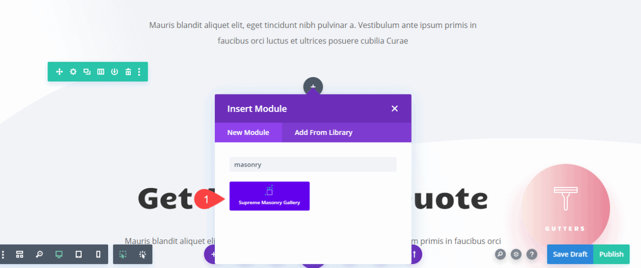 How to Create Masonry Gallery in Divi – Divi Supreme