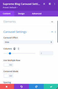 Divi Blog Carousel Module – Divi Supreme