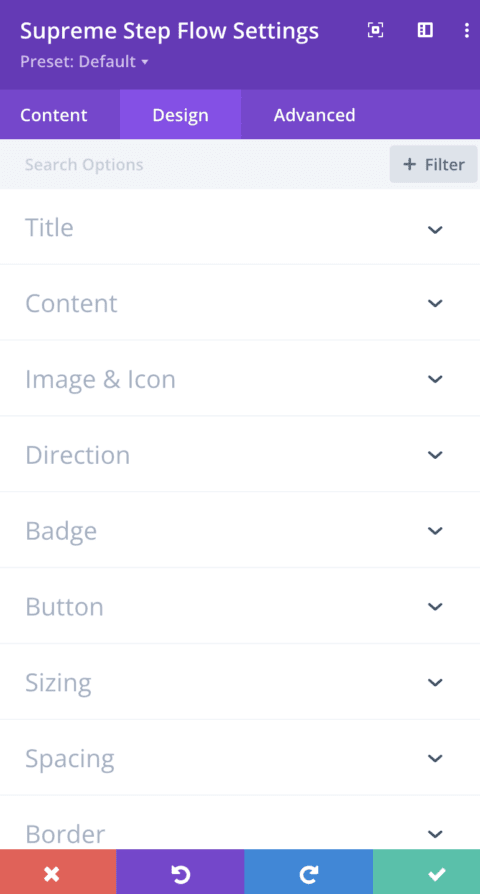 Divi Supreme Step Flow Module – Divi Supreme