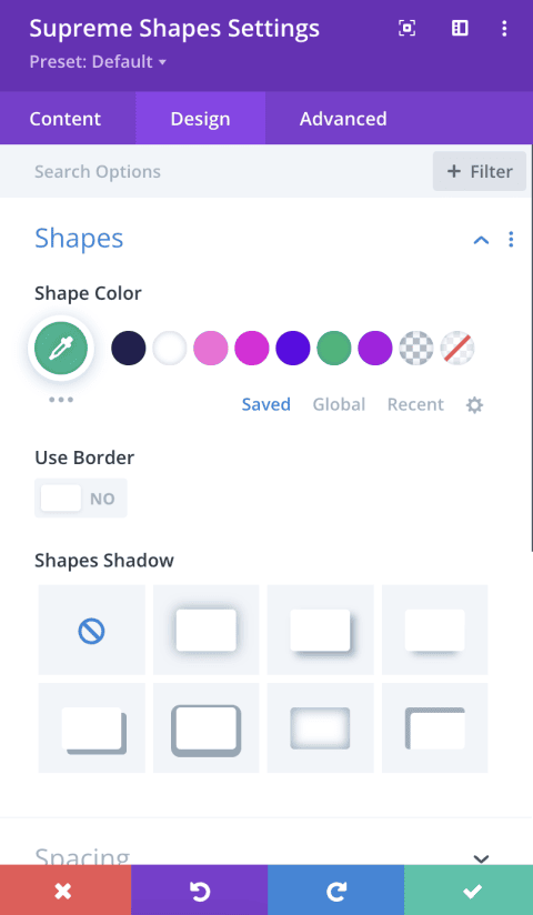 Shapes Module – Divi Supreme